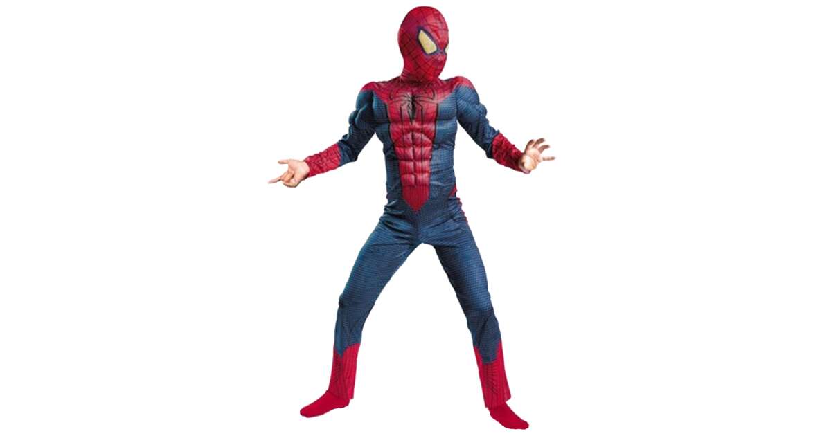 Pókember öltöny izmokkal Infinity War gyerekeknek 100-110 cm 3-5 év ...