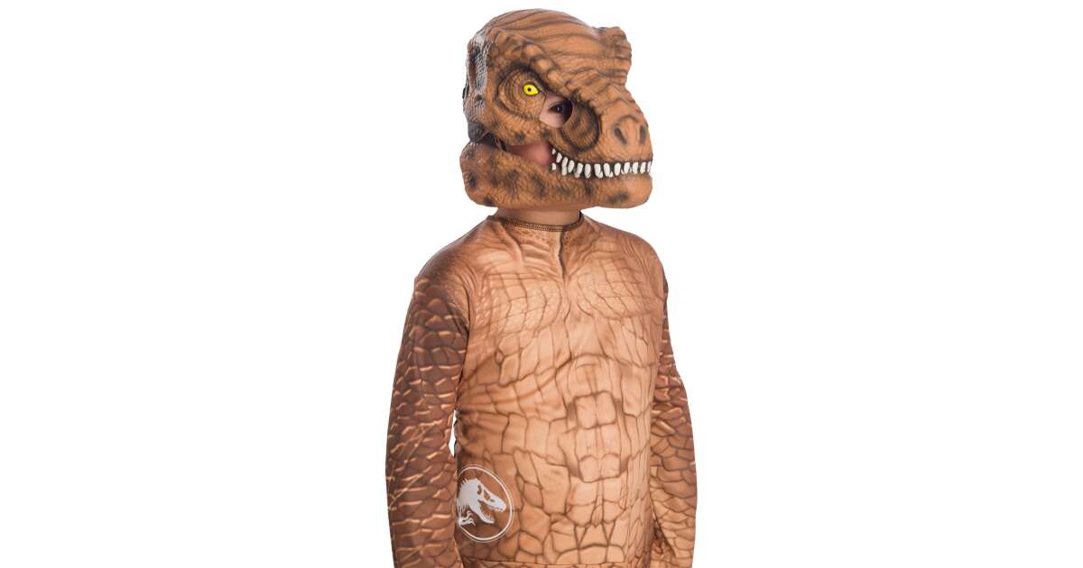 T-REX Mask for Kids, Jurassic World | Pepita.com