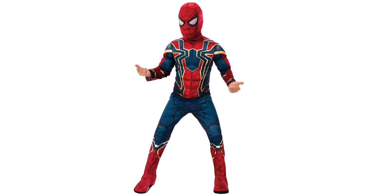 Iron Spiderman Avengers EndGame svalový oblek pre chlapcov 8-10 rokov ...
