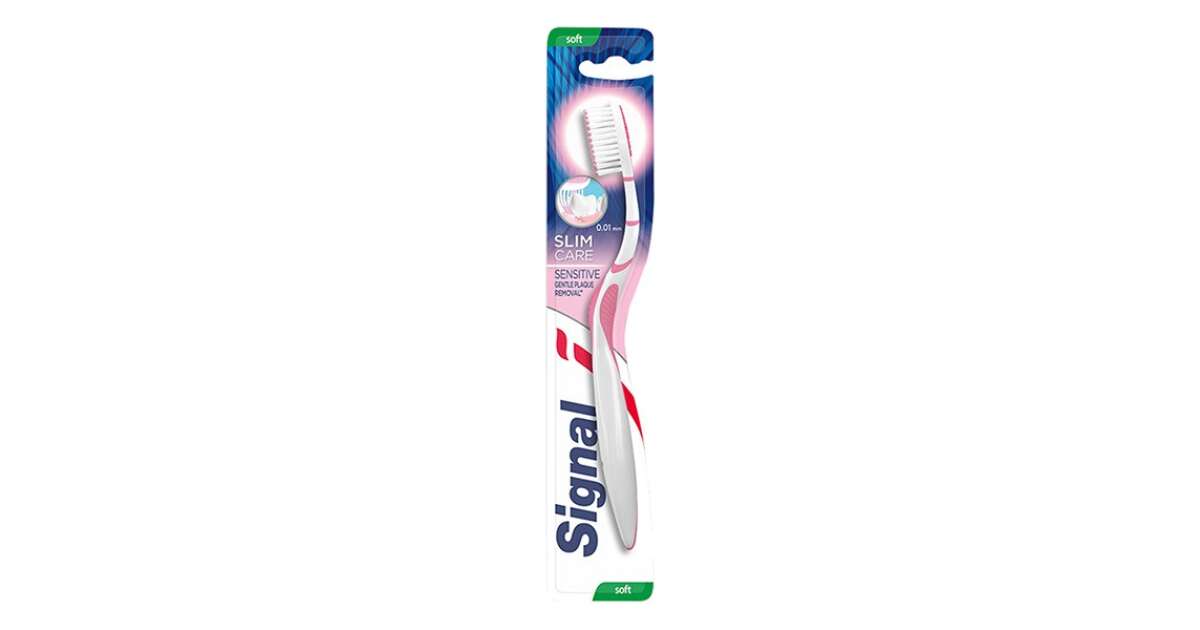 Fogkefe SIGNAL Slim Care Sensitive puha sörtéjű 1db | Pepita.hu
