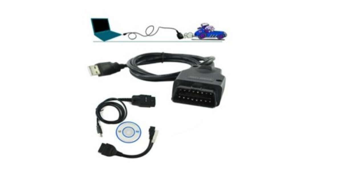 Galletto 1260 ECU Flasher EOBD 2 OBDII OBD chiptuning kábel | Pepita.hu