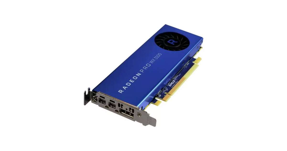 AMD Radeon Pro WX 3100 4GB GDDR5 128-bit grafikus kártya | Pepita.hu