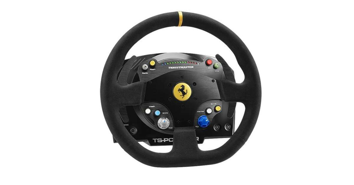 Thrustmaster Ferrari 488 Challenge USB Kormány Black | Pepita.hu