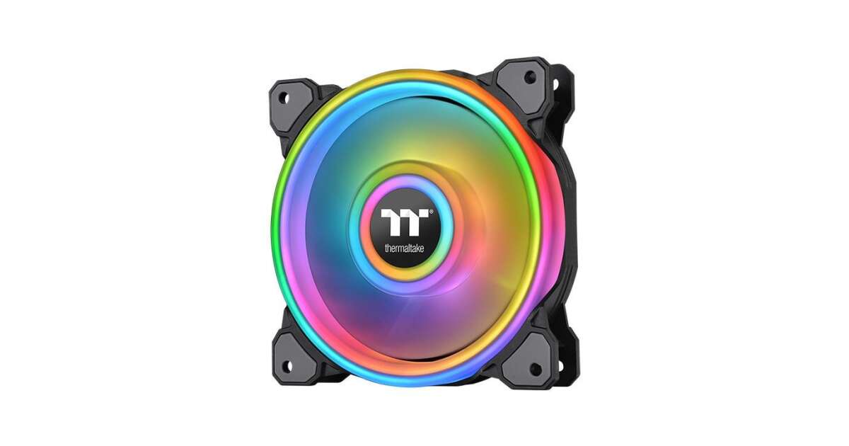 Thermaltake Riing Quad 12 RGB Radiator Fan TT Premium Edition Single ...