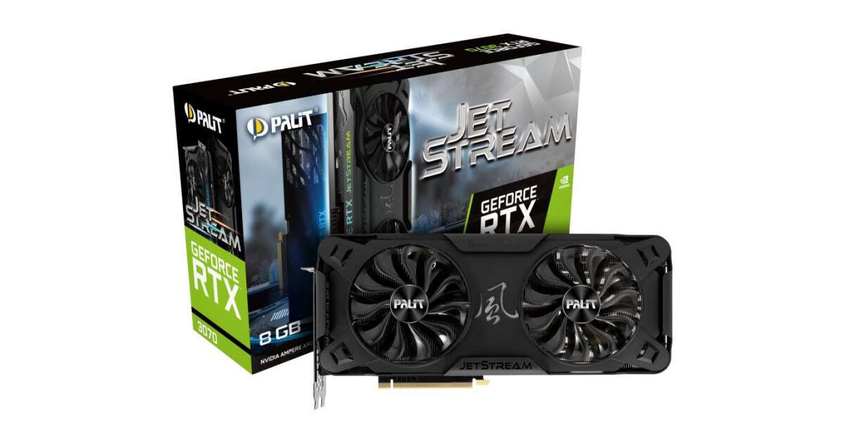 Palit GeForce RTX 3070 8GB GDDR6 JetStream V1 (LHR) | Pepita.hu