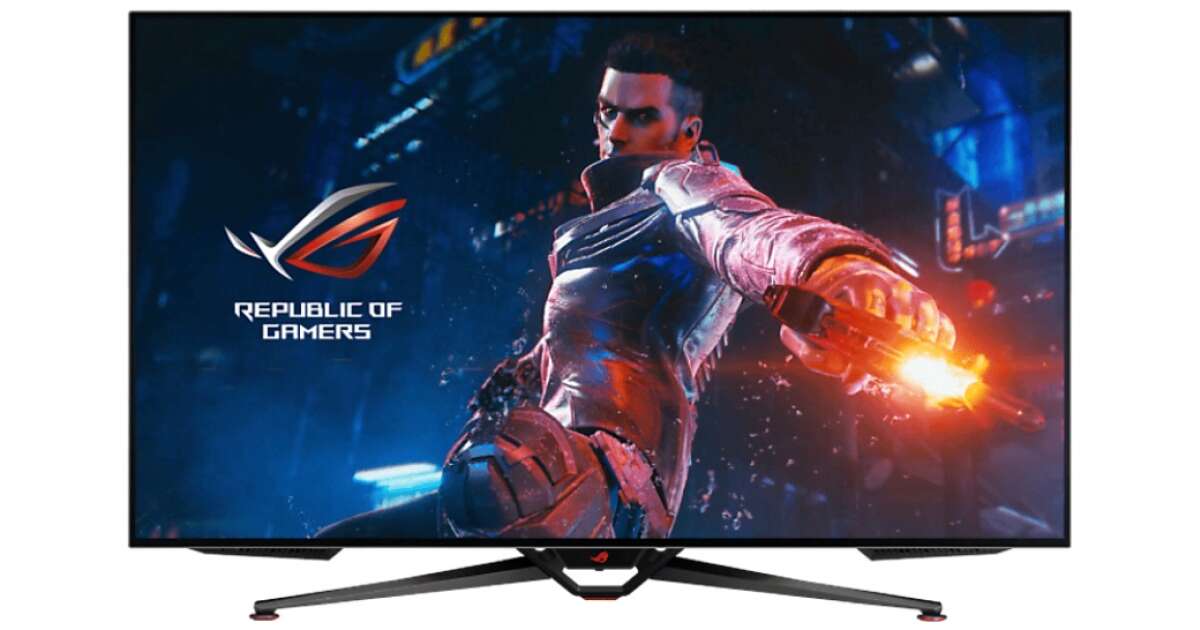 ASUS ROG Swift PG48UQ 48 4K HDR Gaming Monitor | Pepita.hu