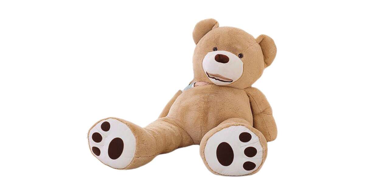 Plüss maci 200 cm - világosbarna | Pepita.hu