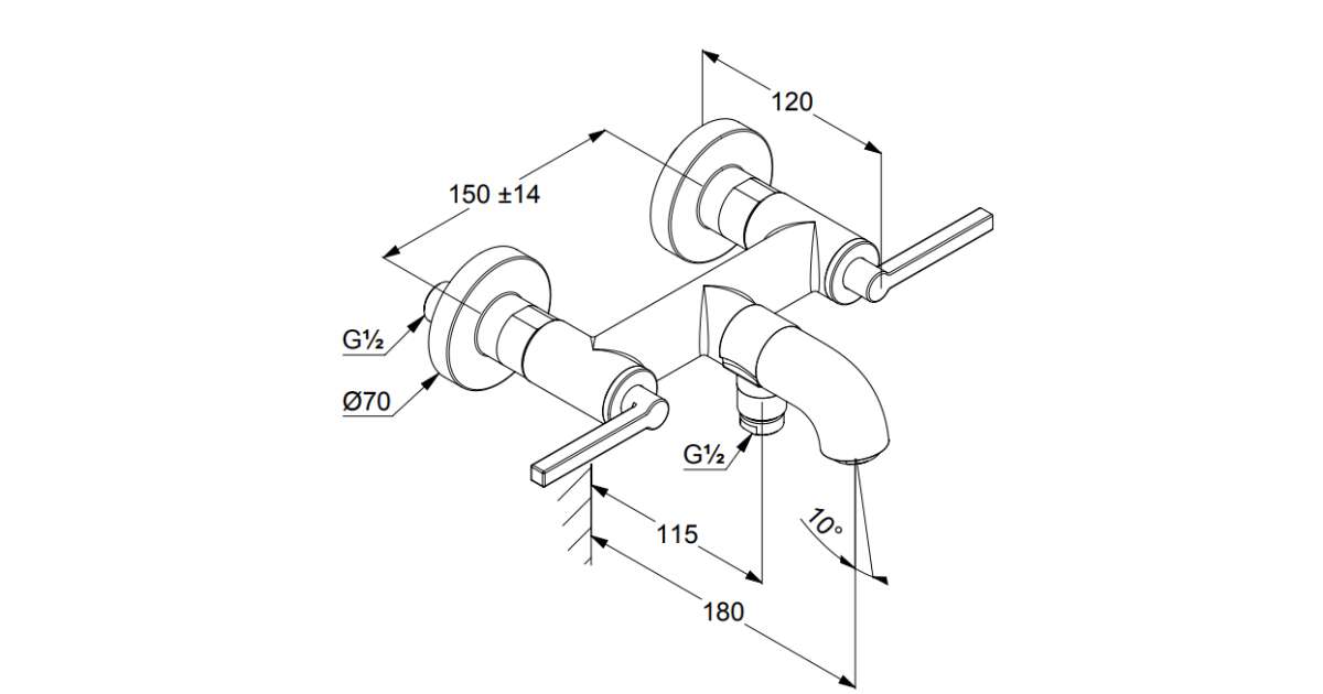 KLUDI NOVA FONTE kádtöltő- és zuhany Csaptelep (205403915) | Pepita.hu