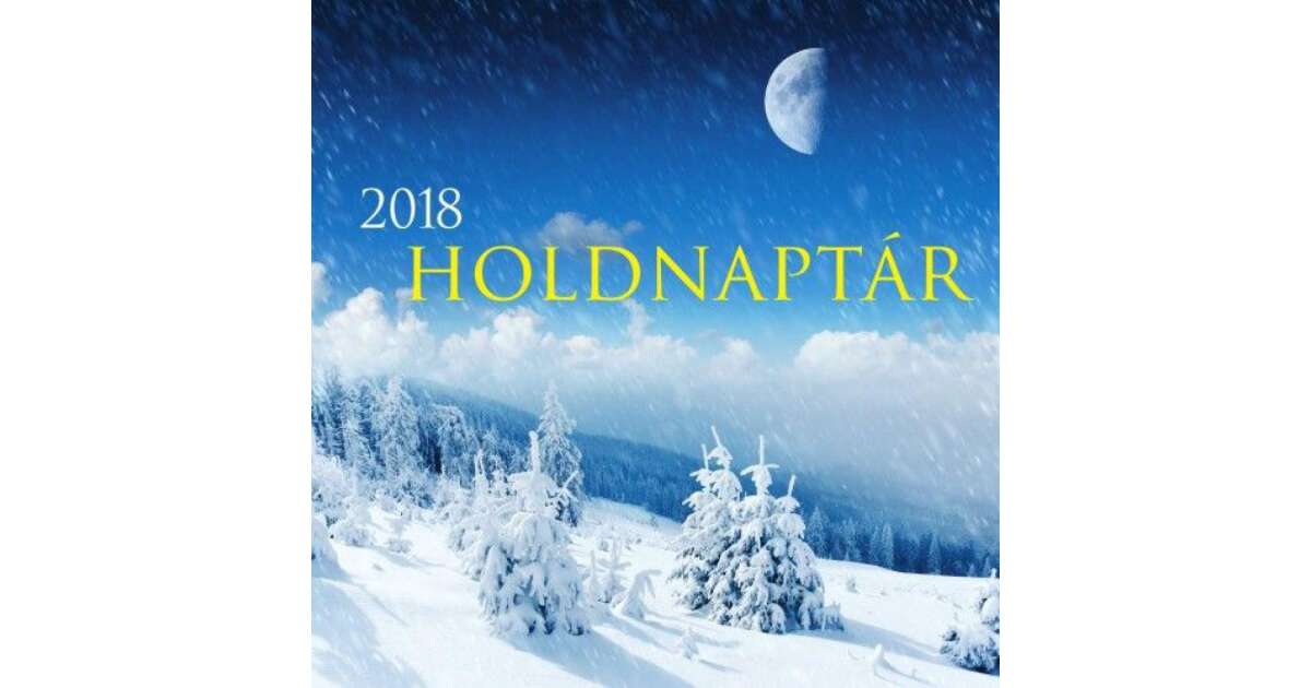 SG Naptár 2018 Holdnaptár | Pepita.hu