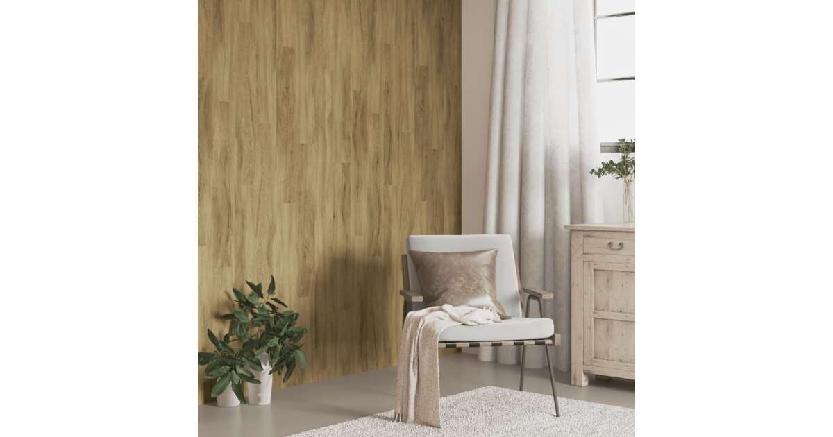 vidaXL barna fa megjelenésű PVC fali panel 2,06 m² | Pepita.hu