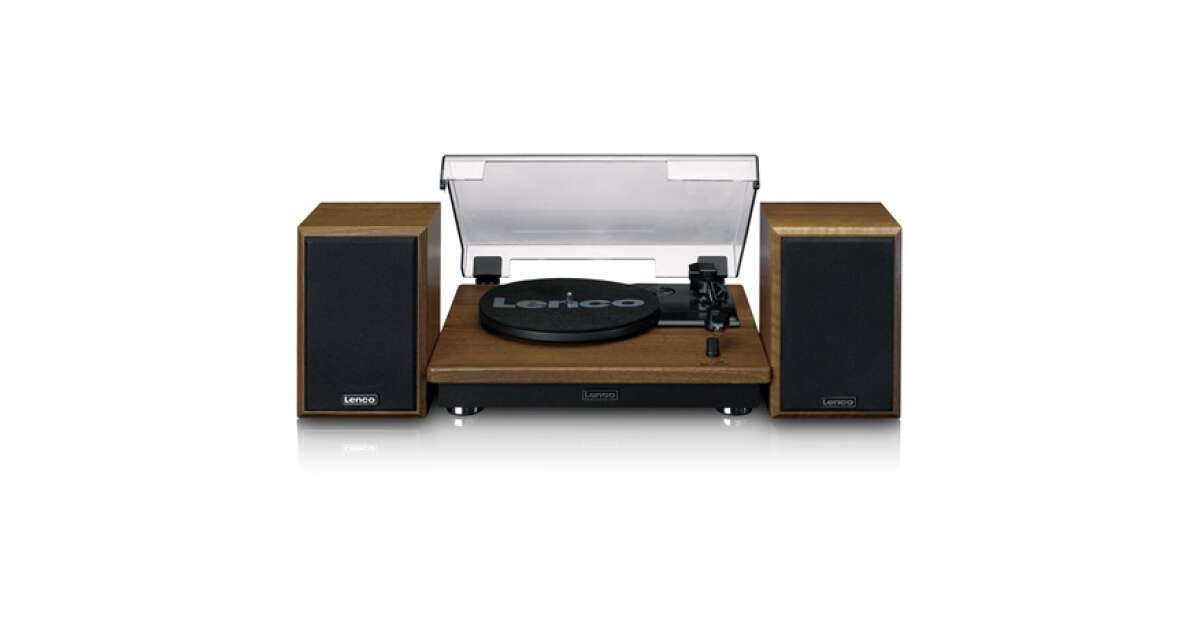 Lenco Record player with speaker LS-100WD | Pepita.com
