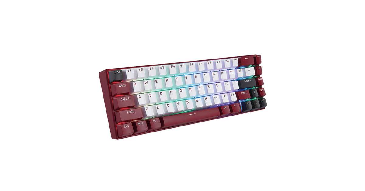 Mechanical gaming keyboard Motospeed BK67 Bluetooth (red) | Pepita.hu