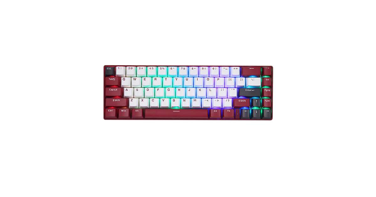 Mechanical gaming keyboard Motospeed BK67 Bluetooth (red) | Pepita.hu
