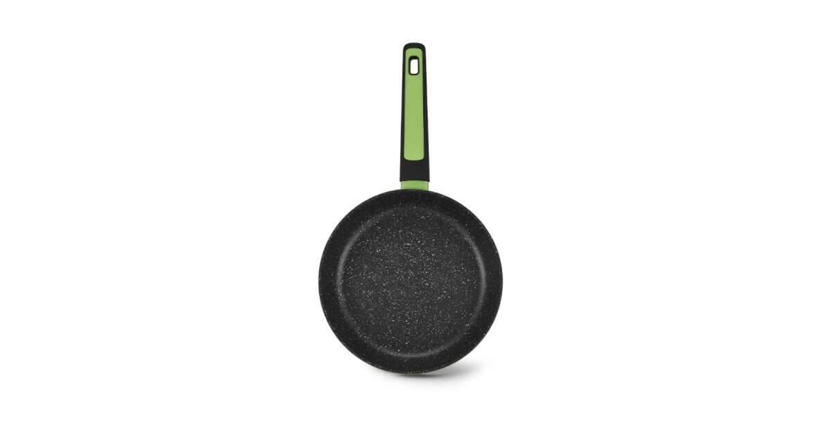Fissman-BOOM universal frying pan, aluminum, 24x5.3 cm, green | Pepita.com