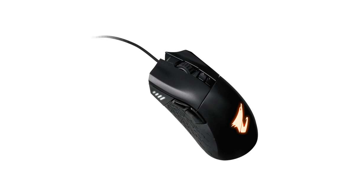 Gigabyte Auros M3 USB Gaming Egér - Fekete (AORUS M3) | Pepita.hu
