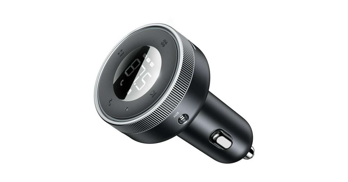 Baseus Enjoy CCLH-01 Bluetooth FM Transmitter és autós töltő (CCLH-01 ...