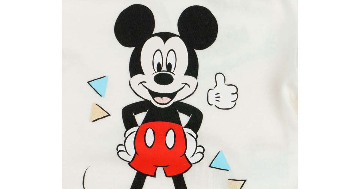 Disney hosszú ujjú Body - Mickey Mouse #fehér | Pepita.hu