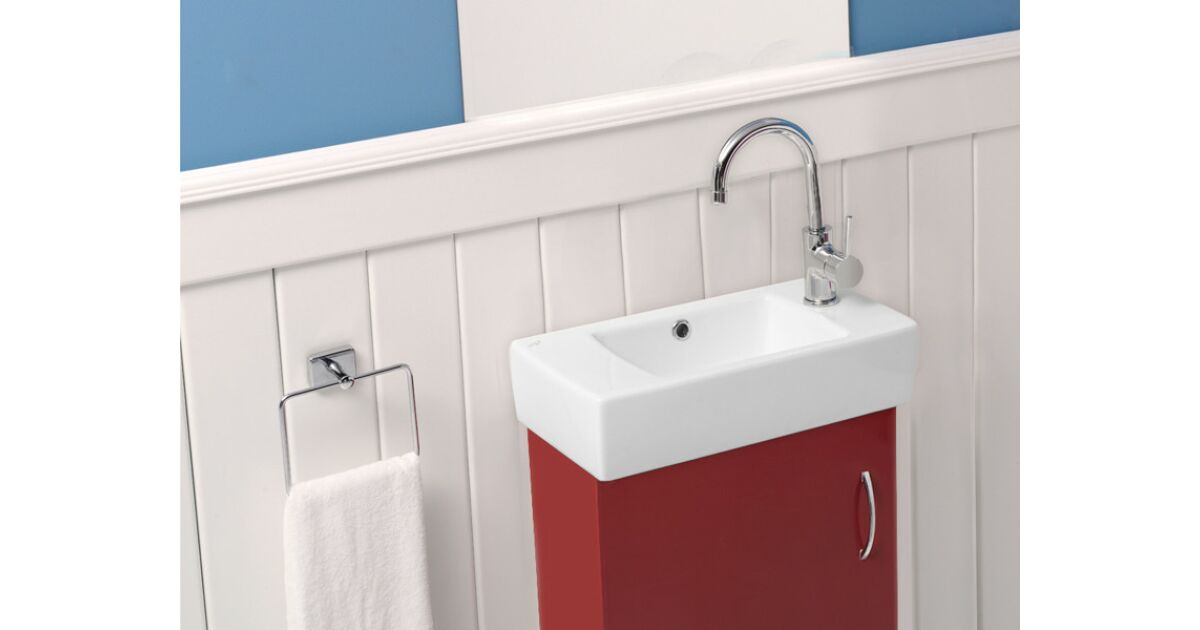 CeraStyle CITY MINI porcelán mosdó - jobb csaplyuk 25 x 50 cm | Pepita.hu