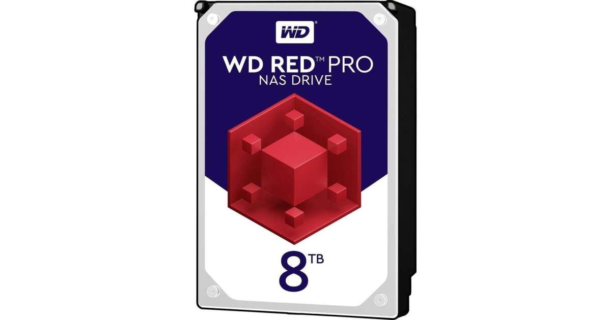 Western Digital 8TB Red Pro SATA3 3.5 NAS HDD (WD8003FFBX) | Pepita.hu