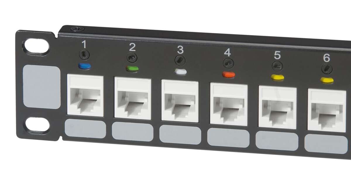 Legrand Linkeo 632792 19" Patch panel - 24 port (632792) | Pepita.hu
