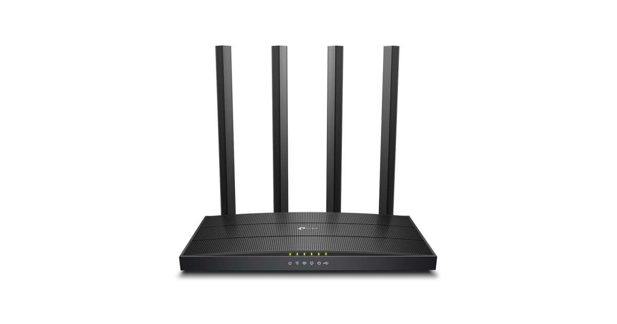 TP-Link Archer C6 AC1200 Wireless Dual Band Gigabit Router (ARCHER C6 ...