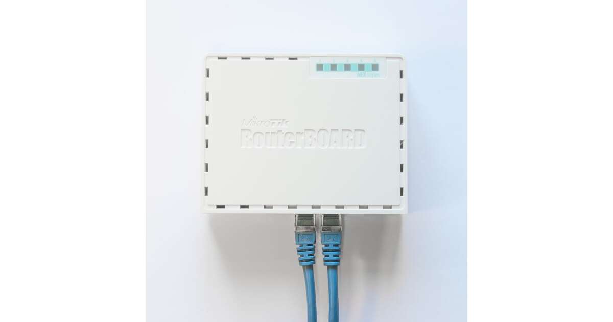 MikroTik RB750GR3 hEX Gigabit Router (RB750GR3) | Pepita.hu