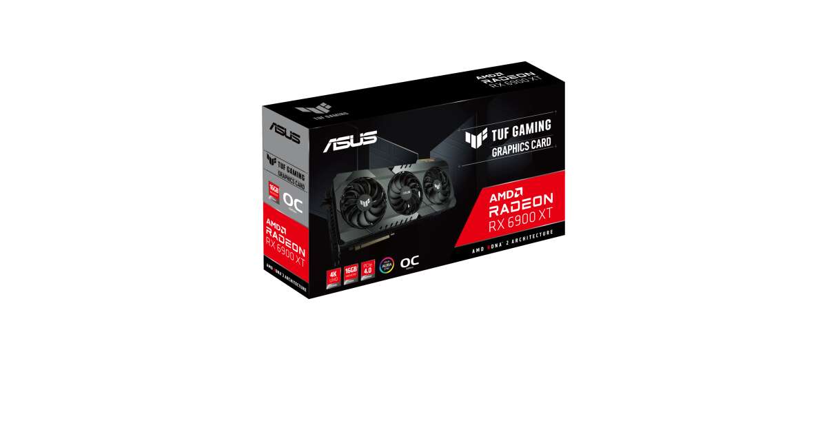 Asus Radeon RX 6900 XT 16GB GDDR6 TUF Gaming Videokártya (TUF-RX6900XT ...