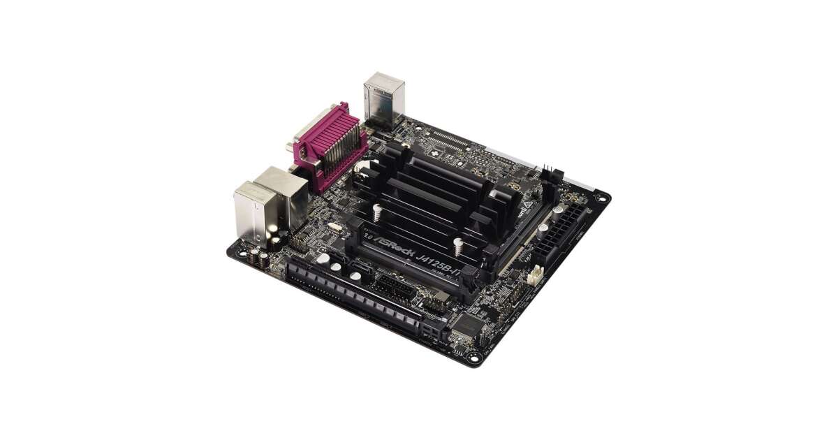 ASRock J4125B-ITX - motherboard - mini ITX - Intel Celeron J4125 ...