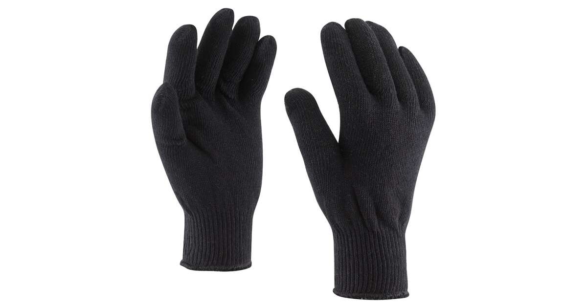 C3-BK-SZ - Háromszálas kötött cérnakesztyű - Méret: 12 - ROCK Safety ...