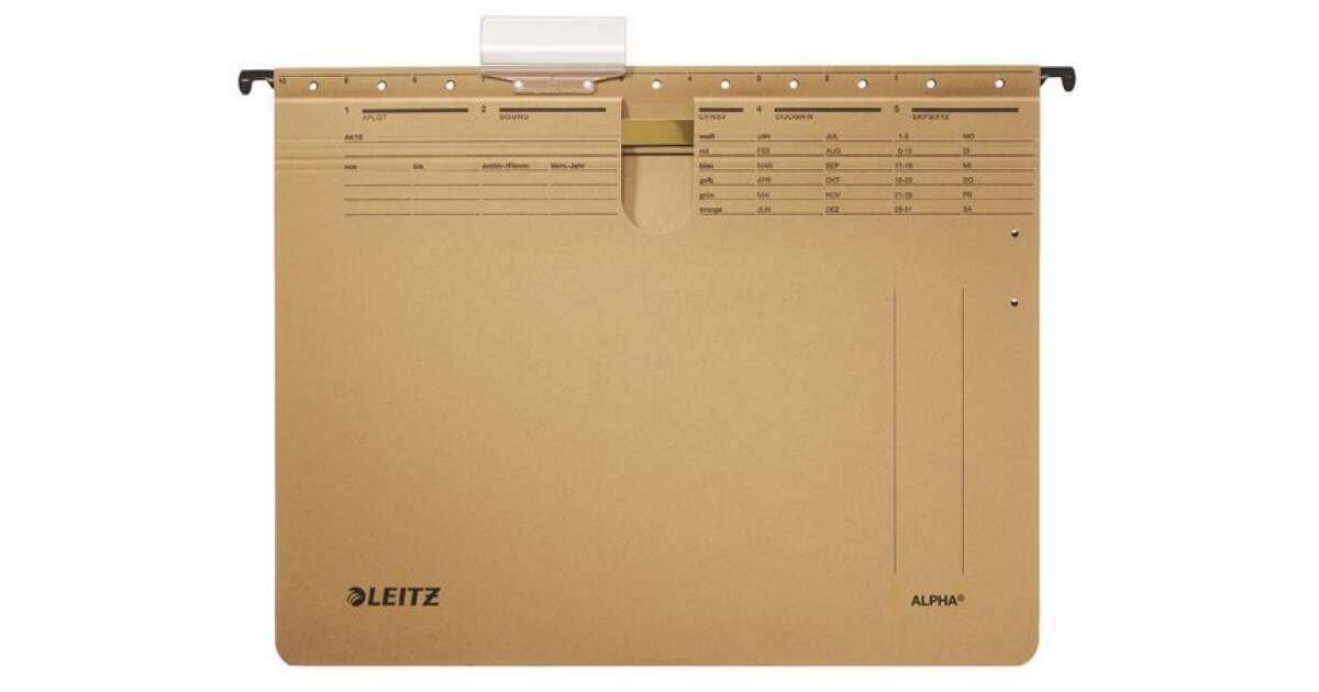 Leitz Alpha A4 Függőmappa - Natúr (25 db) (19140000) | Pepita.hu