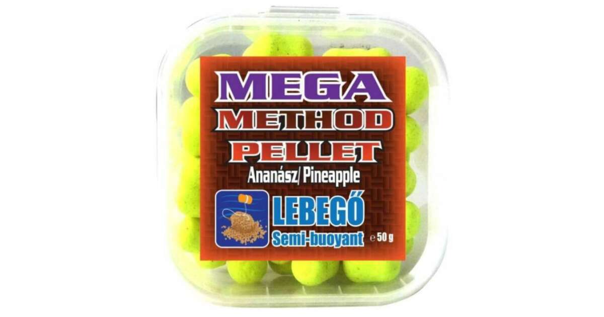 Top Mix Mega method pellet 30g Ananász | Pepita.hu