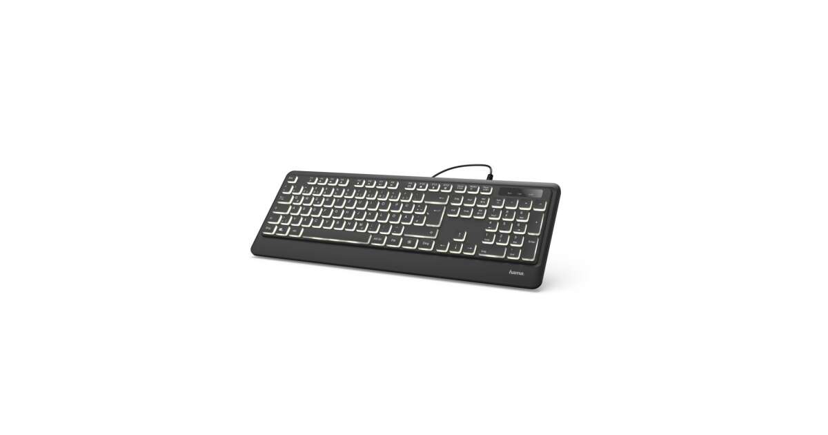 Hama KC-550 USB Billentyűzet Angol (US) - Fekete (182671) | Pepita.hu