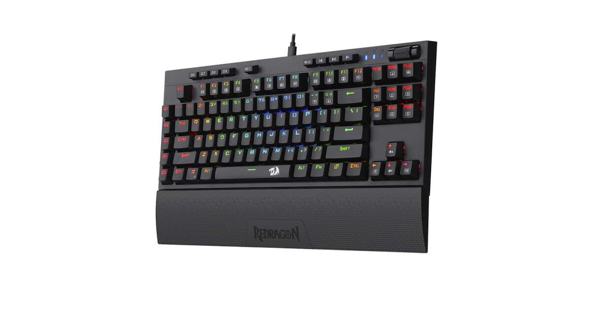 Redragon Broadsword-Pro Brown Switch USB Gaming Billentyűzet HU ...