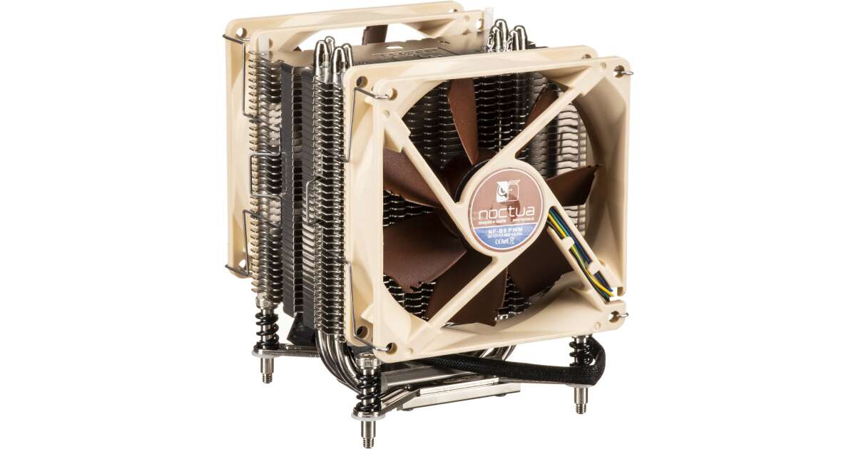 Noctua NH-U9DX i4 Prozessor-Kühler, Xeon-kompatibel, 2x92mm PWM-Lüfter ...