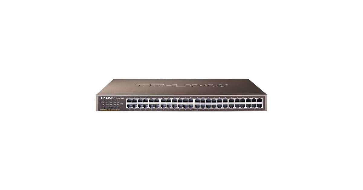 TP-Link TL-SF1048 - switch - 48 ports - rack-mountable | Pepita.hu