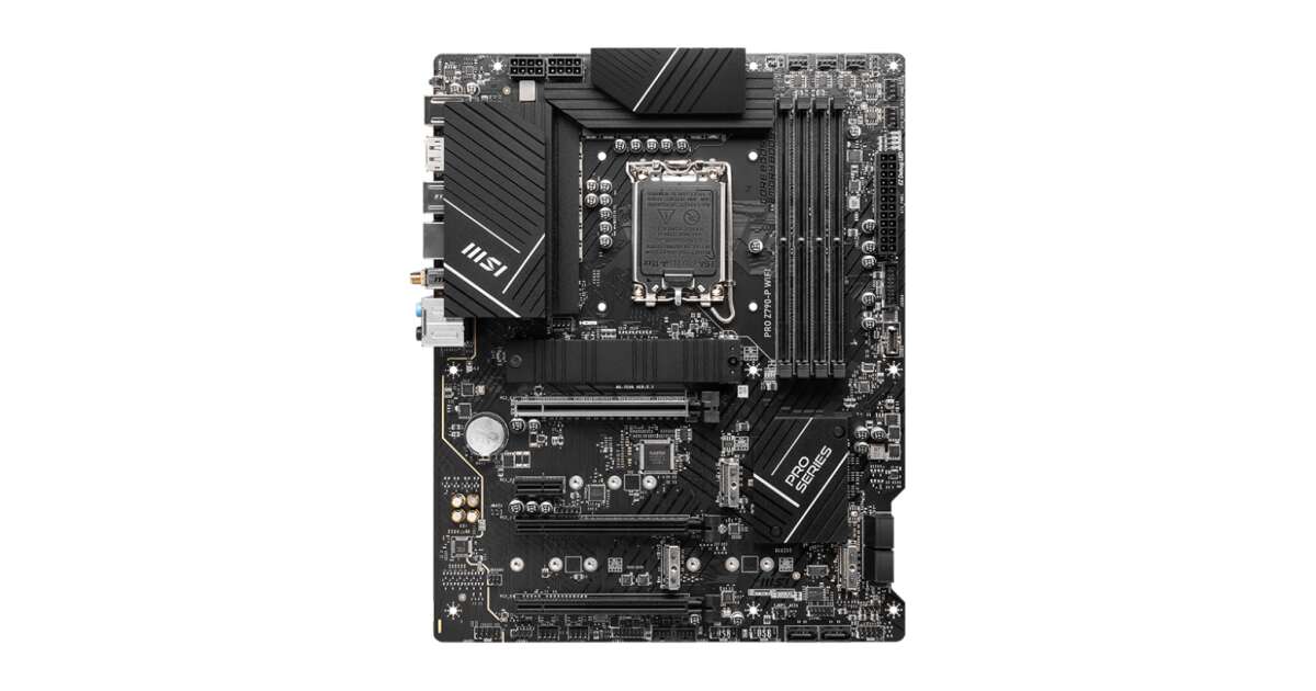 MSI PRO Z790-P WIFI - motherboard - ATX - LGA1700 Socket - Z790 (7E06 ...