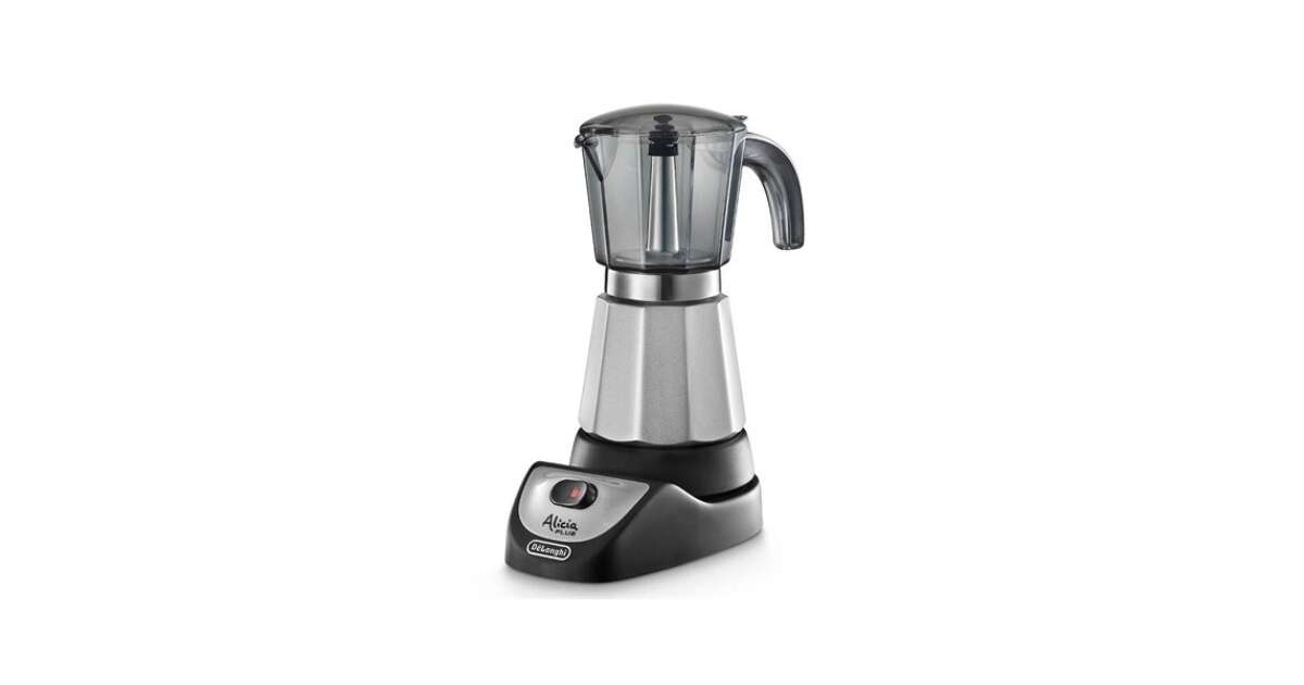 DeLonghi Alicia EMKM 4.B Mokka 4 személyes elektromos kotyogós kávéfőző ...