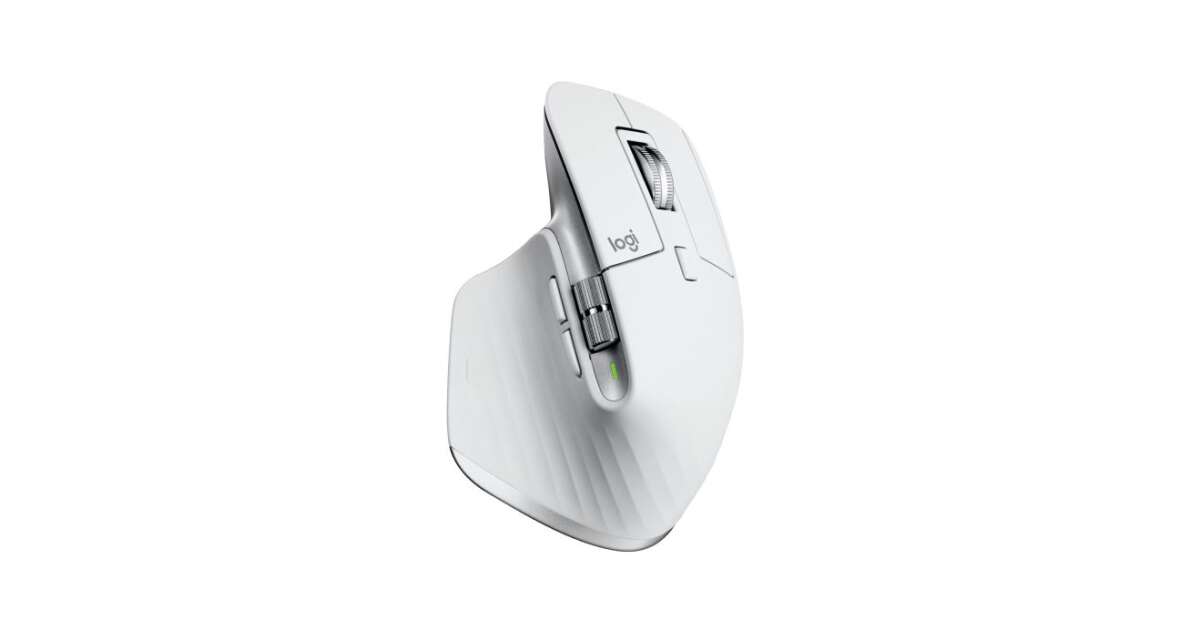 Logitech MX Master 3S Machez készült vezeték nélküli egér halványszürke ... Logitech MX Master 3S Machez készült vezeték nélküli egér halványszürke ...
