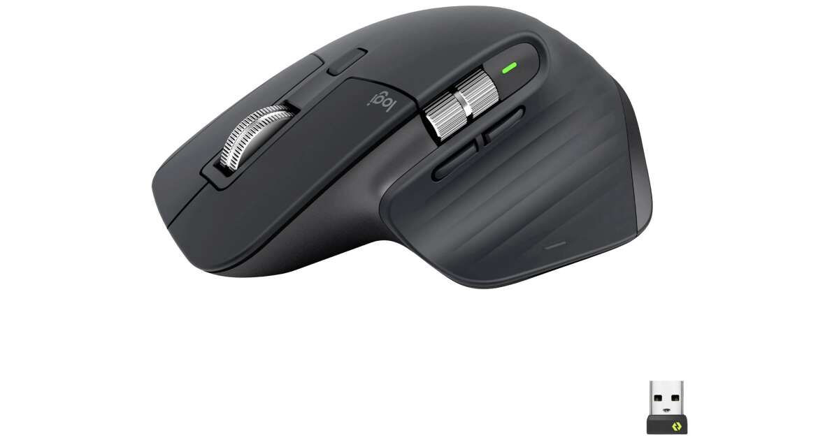 Logitech Master Series MX Master 3S for Busines Graphite (910-006582 ...