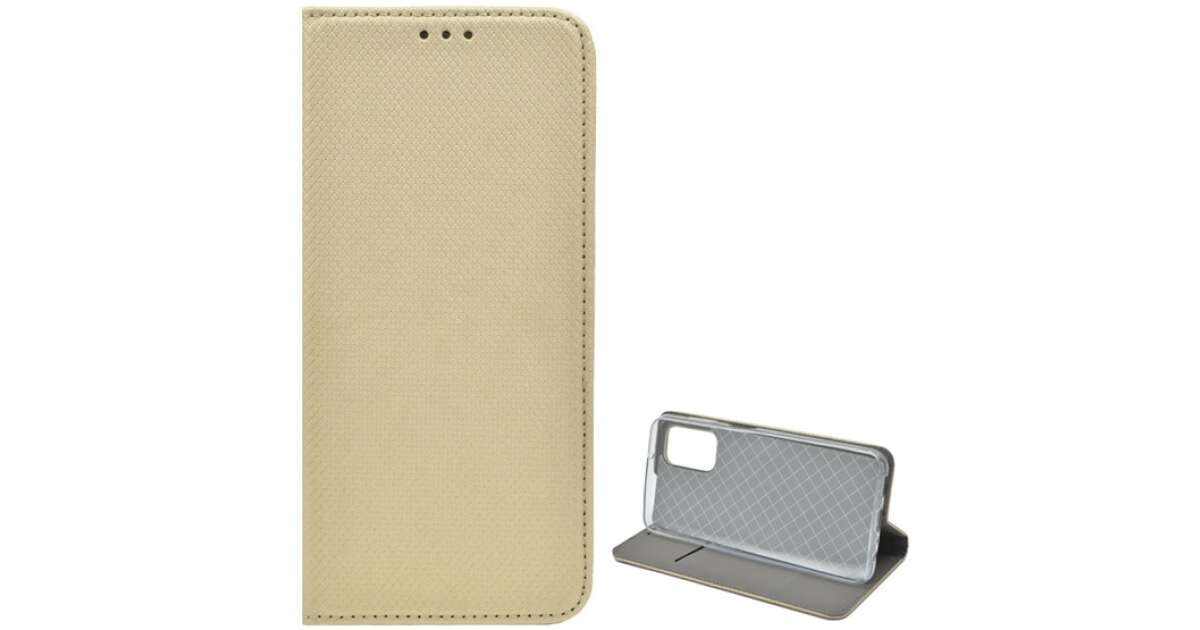 Elegáns Arany Flip Tok Samsung Galaxy A13 4G-hez | Pepita.hu