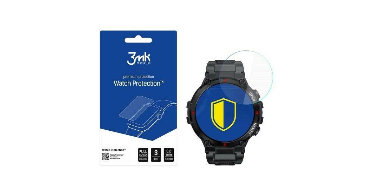 Ceas ARC cu film 3MK Rubicon RNCE81 Film pe tot ecranul | Pepita.com