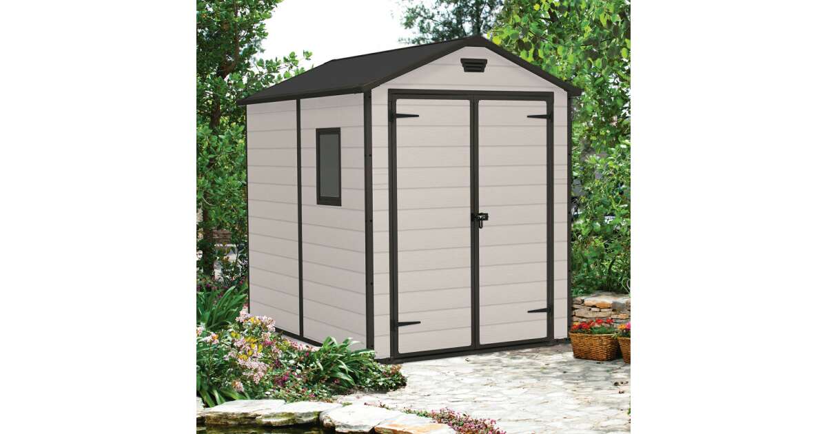 KETER MANOR 6x8DD BENCH FORMULA KERTI HOUSE | Pepita.com