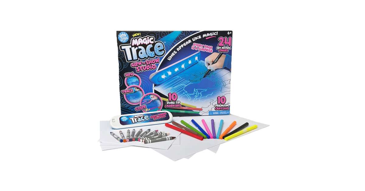 Magic Trace Studio - Brillantes Zeichnen mit UV-Licht | Pepita.com