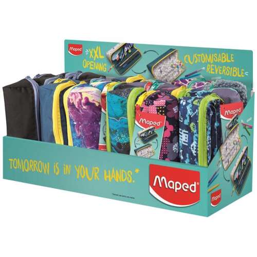 MAPED Tolltartó display, karton, asztali, MAPED Open XXL, feltöltött ...