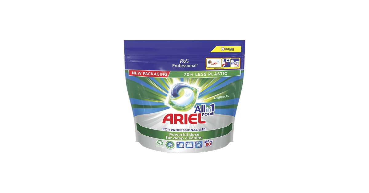 Washing capsules 80 pieces/box ariel professional | Pepita.com