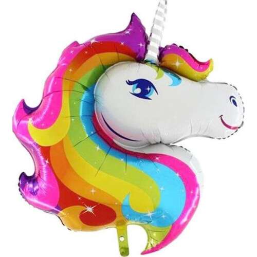 Recenzii: Balon din folie unicorn colorat 104cm | Pepita.com