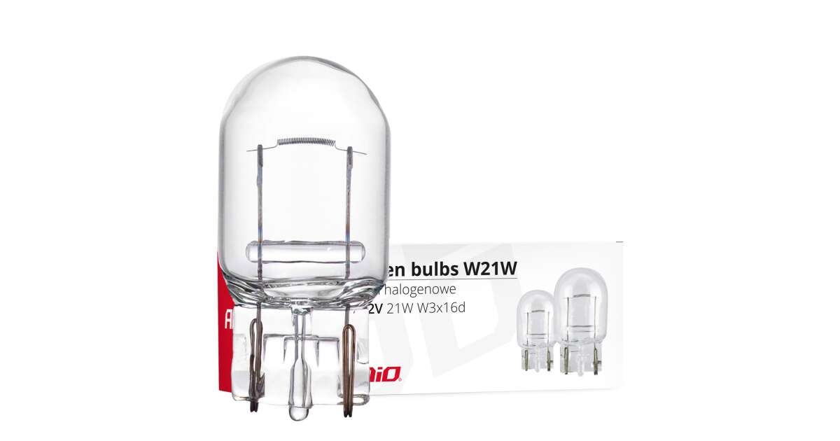 10 db halogén izzós készlet T20, W21W, W3x16d, 12V | Pepita.hu