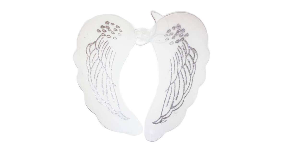 Angyal szárny - fehér glitteres | Pepita.hu