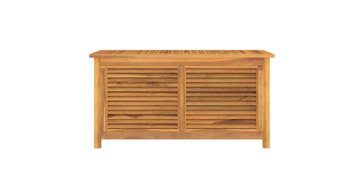 Teakfa Kerti Tárolóláda - 114x50x58 cm | Pepita.hu