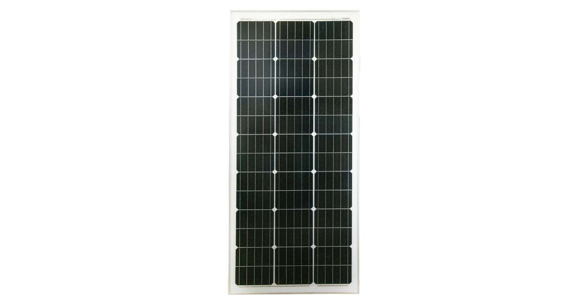 30W Monokristályos Napelem Panel - 630x360x25 mm | Pepita.hu
